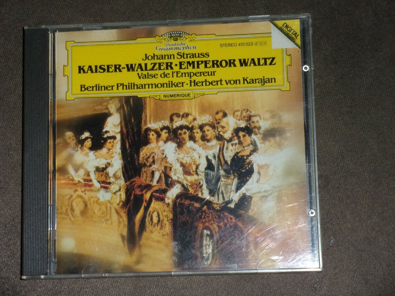 Johann Strauss Kaiser-Walzer Emperor Waltz (CD, 1987, DG) Herbert Von ...
