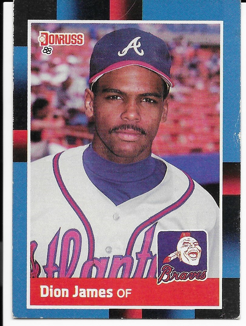 Dion James BRAVES Donruss 88 Baseball Card #190 Item #697 | eBay