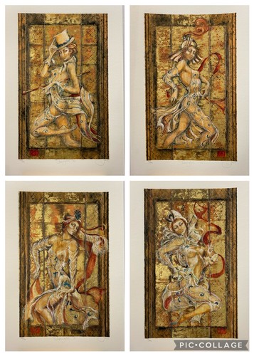 Joy Kirton-Smith - Show Girl I, II, III & IV Print Only New Sale 75% ...