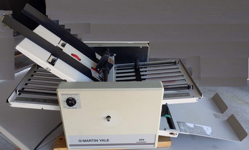 The Martin Yale 959 Paper Folding Machine | eBay