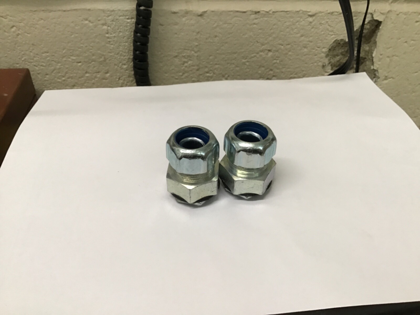 A&B 5361 3/8 Inch Straight Steel Chase Liquidtight Insulated Connector ...