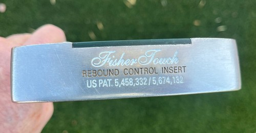 Left Handed Fisher Touch Putter F-1 Rebound Control Insert ~35.5 ...
