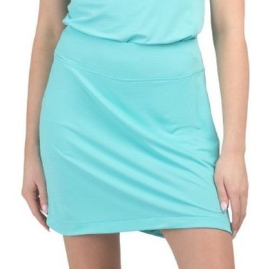 NWT GOTTEX Caribbean Turquoise Golf Tennis Straight Tulip Hem Knit ...