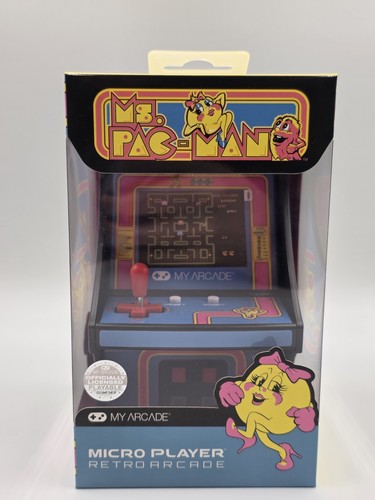 Ms. Pac-Man Micro Player Retro Arcade Machine Hand Held Game by My ...