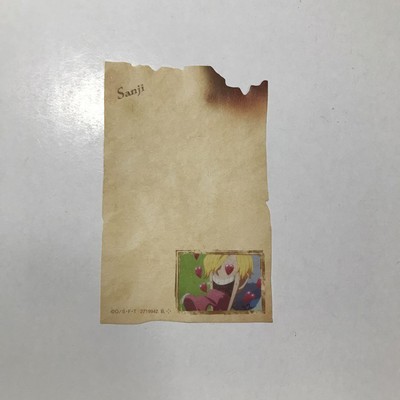 One Piece Sanji Character Magnets 2 Memo Paper | eBay