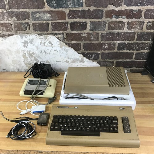 Commodore 64 Computer Untested w/1541 Power Cassette & Games ...