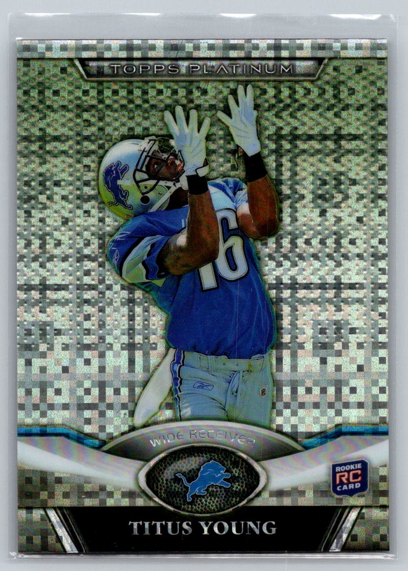 2011 Topps Platinum #116 Titus Young RC | eBay