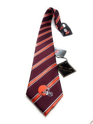 Men's Executive Necktie Cleveland Browns NFL Authentic Merchandise New ...