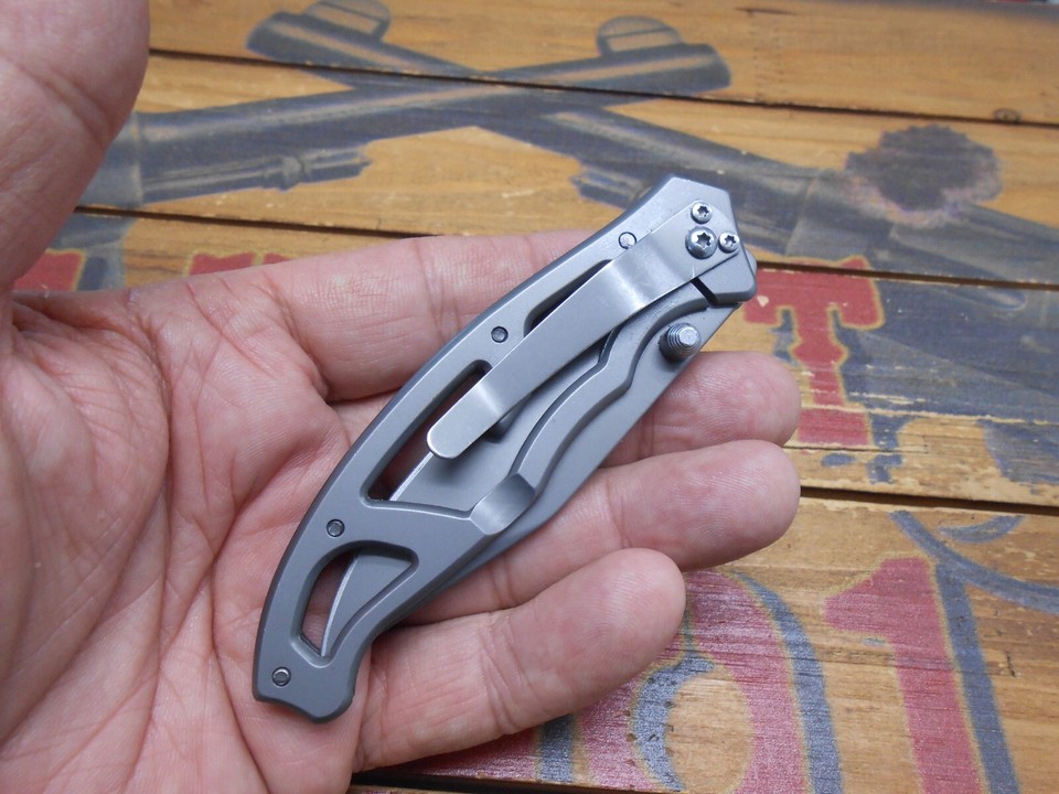 Gerber Paraframe I Knife Frame Lock Plain Edge Blade | eBay