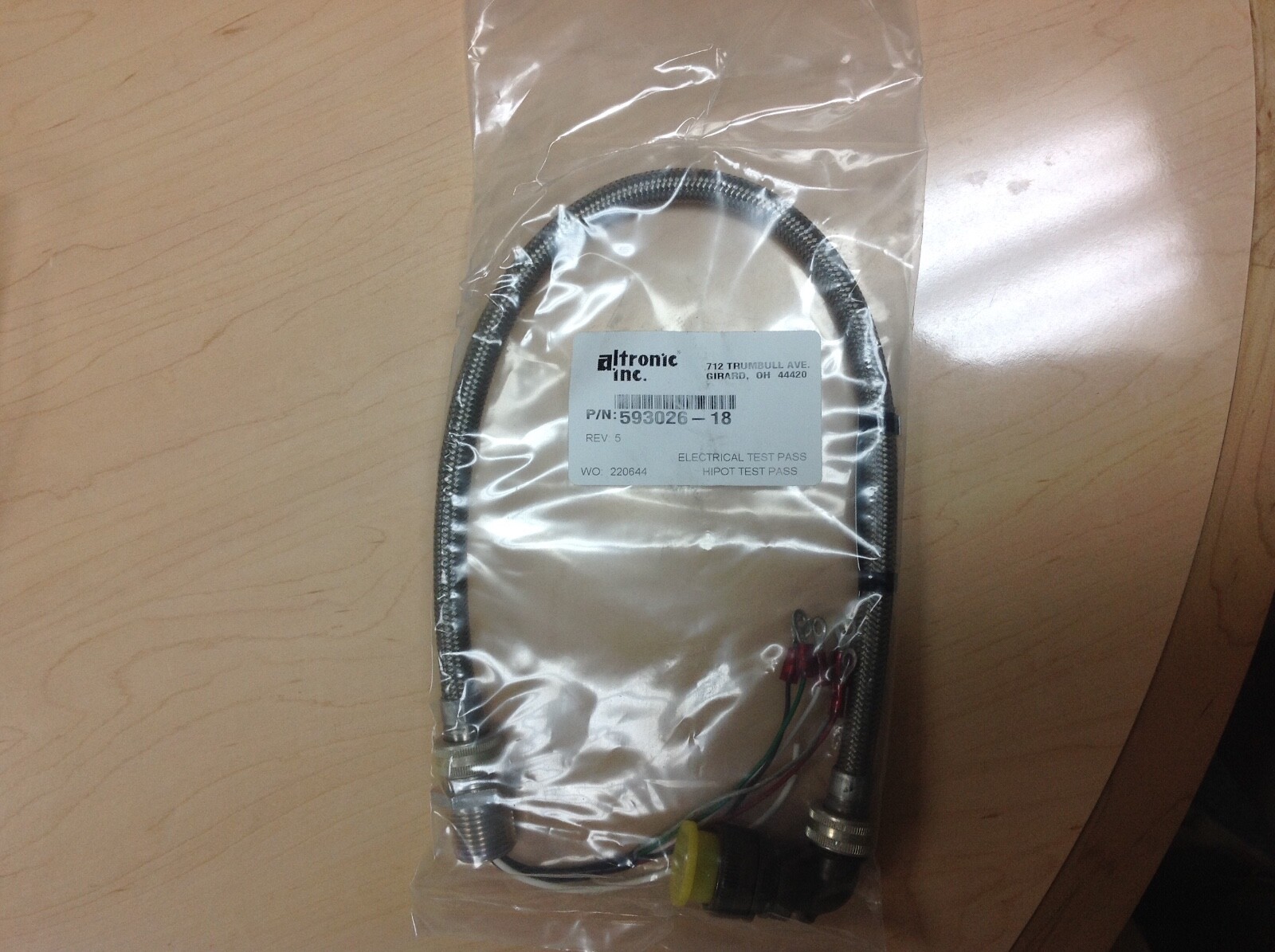 Altronic 593026-18 Cable assembly 18" | eBay