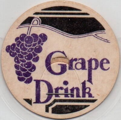 Milk Bottle Cap - Grape Drink - generic cap - black & purple | eBay