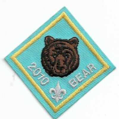 Boy Scout Cub Scout 2010 BSA Centennial Bear Rank Patch | eBay