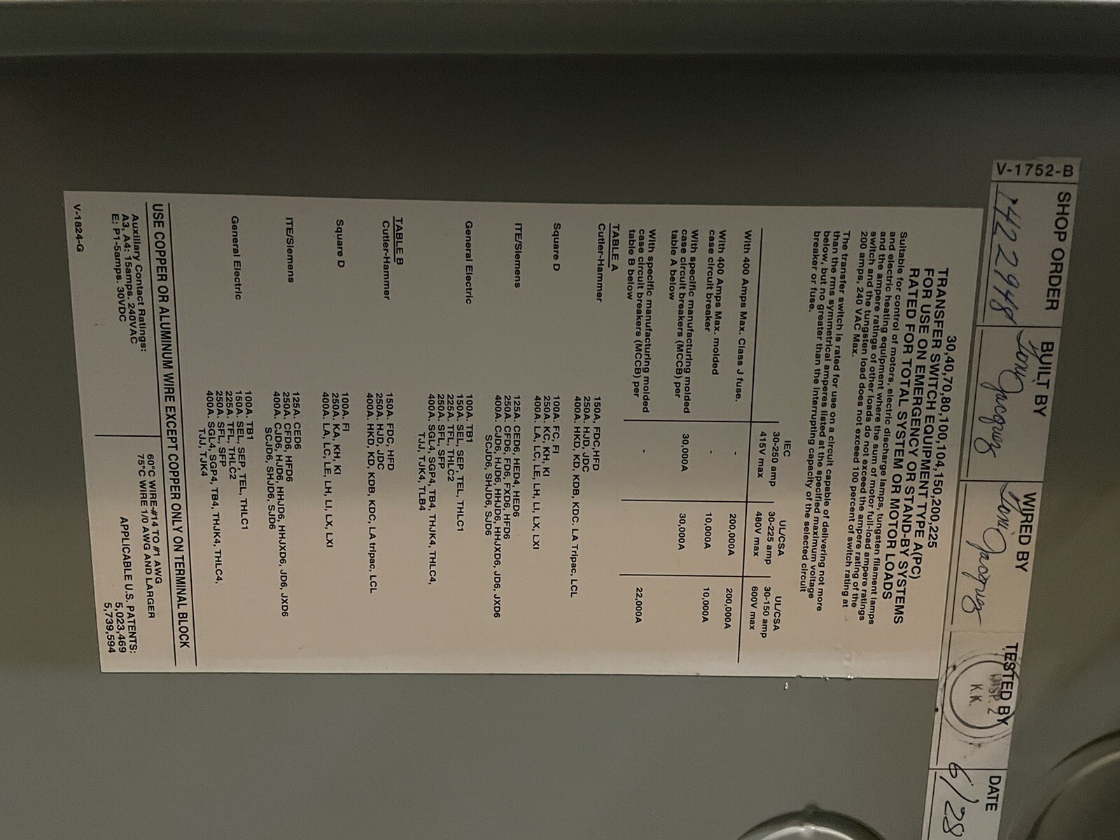 GE Zenith Controls MX150 w/ Transfer Switch. | eBay