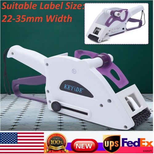 Manual Label Applicator Protable Tags Labeling Machine For Flat/Curved ...