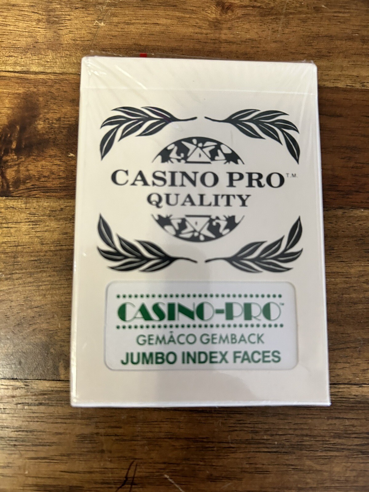 Vintage Complete Deck Of GEMACO Playing Cards New Sealed Box Casino Pro ...