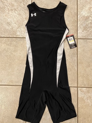 Nike Mens M Under Armour Track Unitard Speedsuit Singlet One-piece Body ...