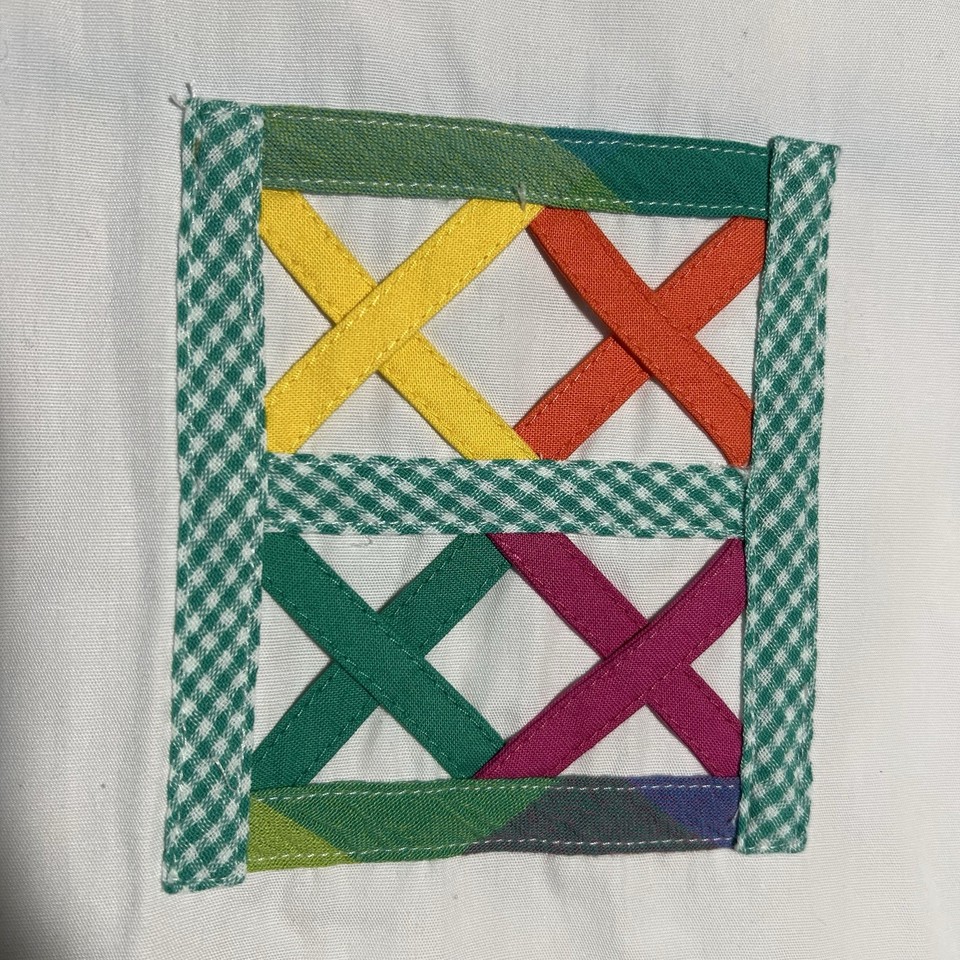 VTG Koret Francisca Petites Women’s Windbreaker Jacket Zip Up Patchwork ...