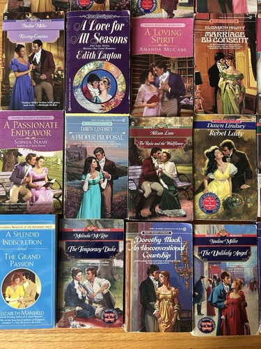 HUGE Lot of 43 Vintage SIGNET Regency Romance Paperbacks- Various ...