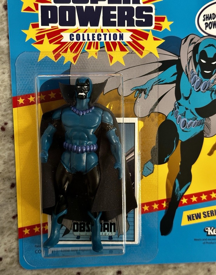 Custom DC “Kenner” Super Powers OBSIDIAN Figure -MOC- Includes ...