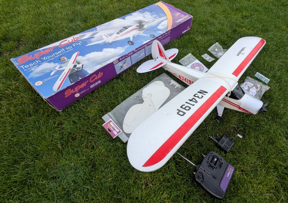 Hobby Zone Super Cub N3419P RC Remote Controlled Airplane Spares or ...