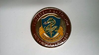 CHALLENGE COIN 2ND MTB 204TH RTI DRAGON SLAYERS OCS WOCS LEADERSHIP BN ...