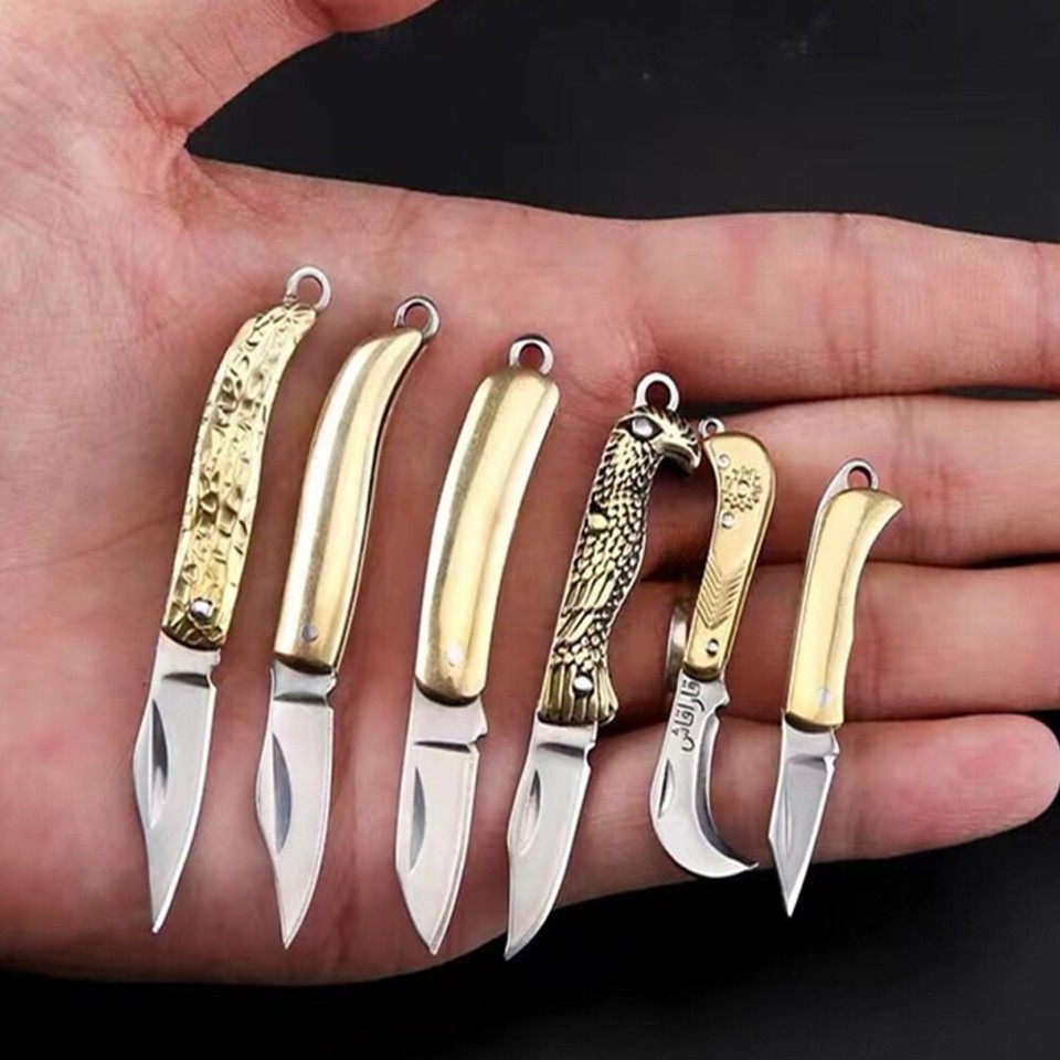 Pocket Knife Folding knife Worlds Smallest knife Mini Keychain Sharp ...