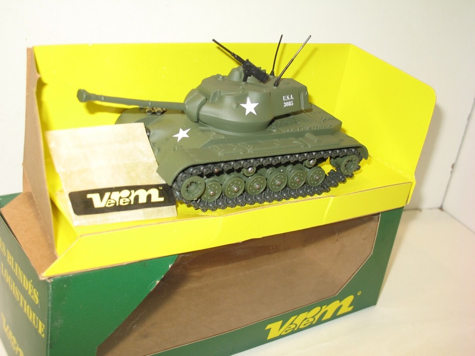 SOLIDO VEREM, char patton version USA 3085 militaire complet neuf A | eBay