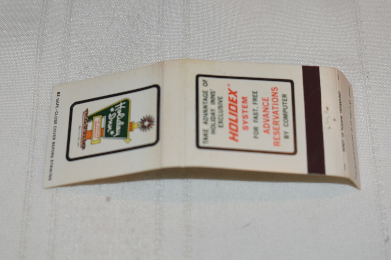 Holiday Inn Holidex Holland Michigan 20 Strike Matchbook Cover | eBay