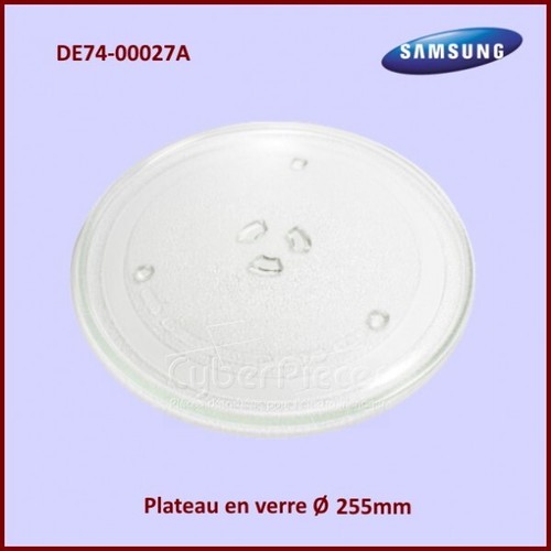 Plateau en verre 255mm Samsung DE74-00027A | eBay