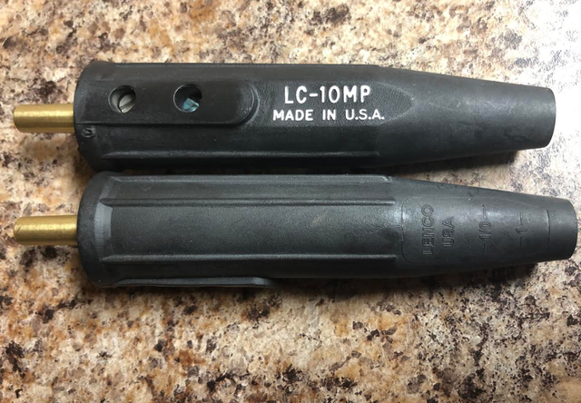 Lenco Lc-10mp Black Tapered Plugs for Miller Welder 05080 for sale ...