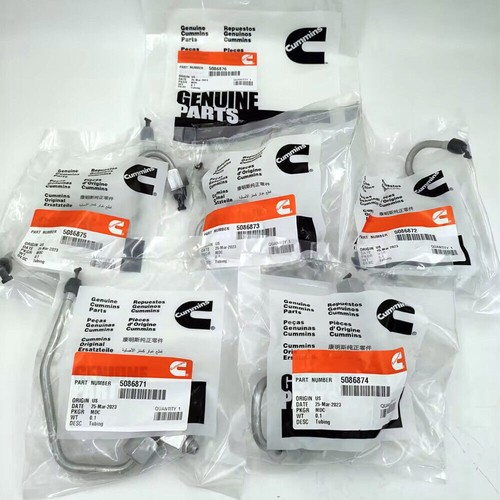 GENUINE OEM 6X Fuel Injector Lines For 03-07 Dodge Ram 3500 5.9L Diesel ...