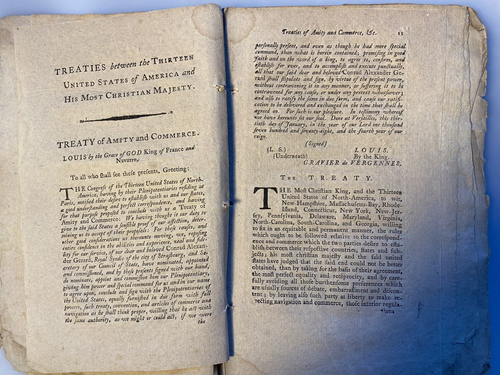 1784 Samuel Loudon Collection Papers Declaration Independence ...