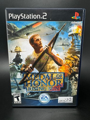 Medal of Honor: Rising Sun (Sony PlayStation 2 PS2) *COMPLETE W/ MANUAL ...