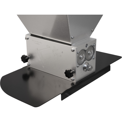 Mighty Mill 3 Roller Grain Mill | Stainless Steel Knurled Rollers ...