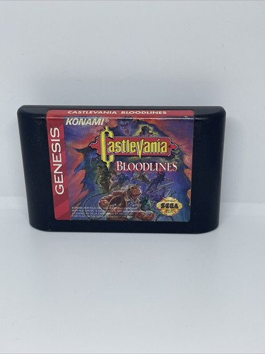 Castlevania: Bloodlines - Sega Genesis Game Cartridge Only - Konami ...