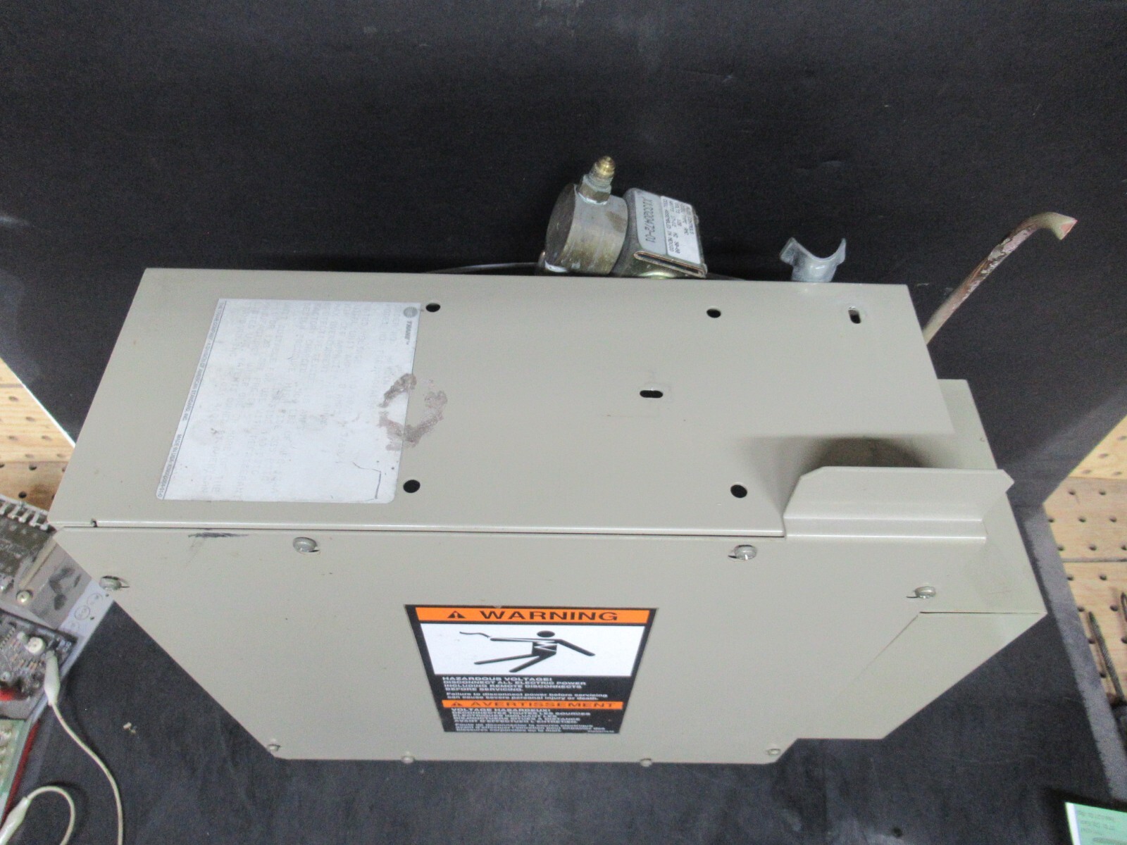 TRANE PURGE MODULE ENCLOSURE PRGC001AC0A X13650454-08 REV. K 110 VOLT ...