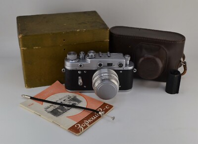 SOVIET USSR "ZORKI 2C" camera + INDUSTAR-50 f3.5/50 lens, BOXED SET | eBay