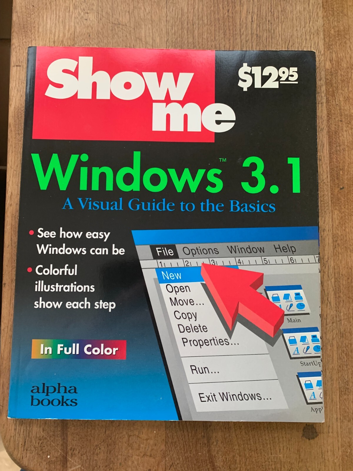 Show Me Windows 3.1 - Alpha Books - Mike Griffin - EXC | eBay