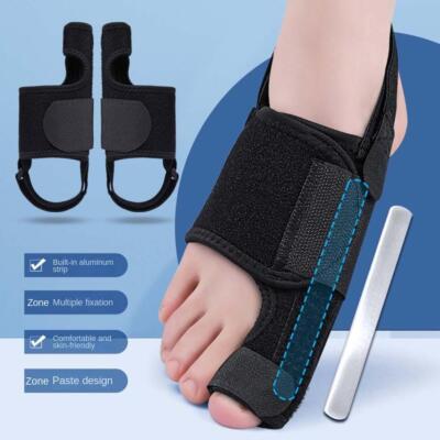 1pc Toe Valgus Brace Toe Splint Toe Fix Strap Protector Foot Correction ...