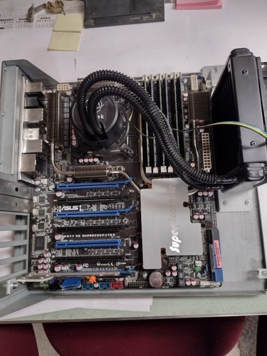 Asus P6T7 WS SUPERCOMPUTER 6-4GB DDR3 Modules Intel Core i7 960 Liquid ...