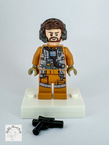 Lego Star Wars Resistance Speeder Pilot (Nodin Chavdri) Minifigure ...