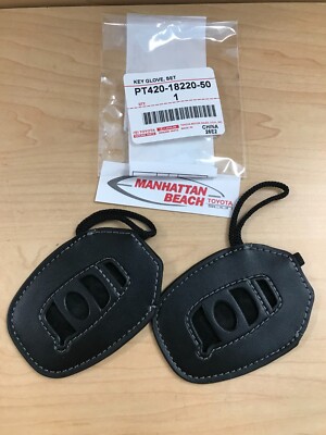 22-24 TOYOTA GR 86 LEATHER KEY REMOTE GLOVE COVER GENUINE TOYOTA PT420 ...