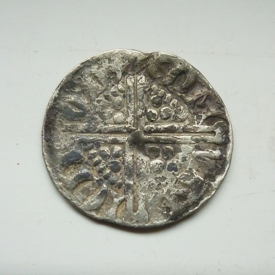Henry III Voided Long Cross Penny, Ion On Bury St Edmunds. Ref. M.A ...