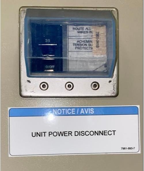 NEW HR36BPA05EPXXXX 3 Ton Bard Wall Mount AC & Economizer(S6LLST4753 ...