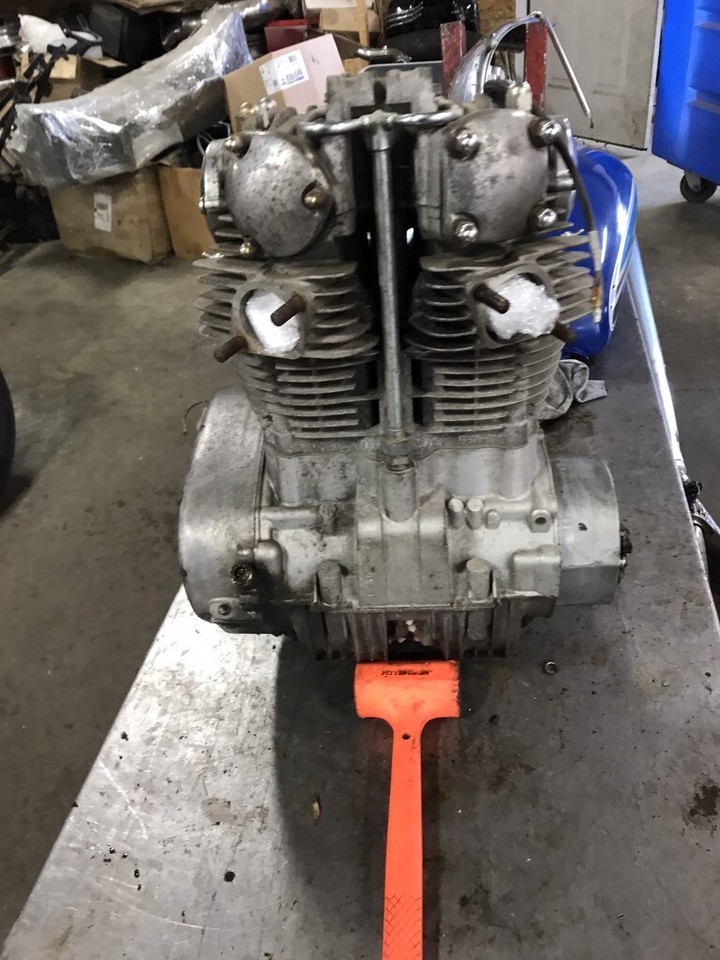 76 Yamaha XS650 XS 650 Engine Motor | eBay