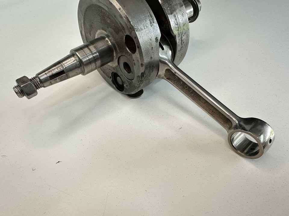 USED 90 1990 YAMAHA YZ125 YZ 125 CRANKSHAFT CRANK W IMS PRO SERIES ROD ...