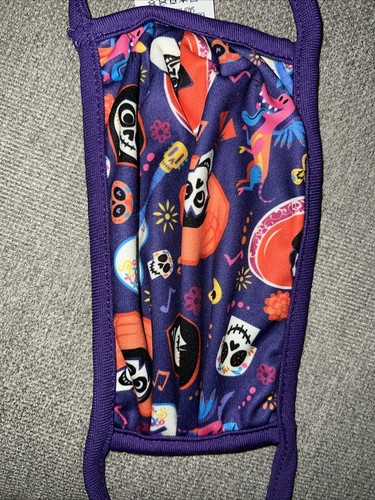 Disney Pixar Authentic Cloth Face Mask Adult L Coco Print | eBay