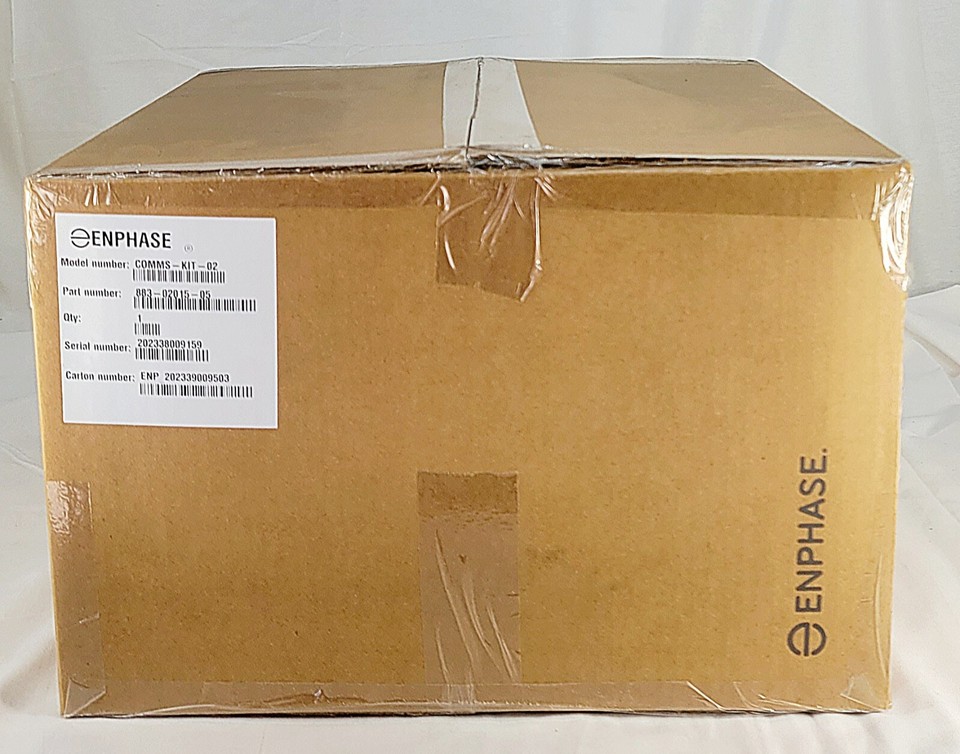 Enphase Wired Communication Kit COMMS-KIT-02 with Enclosure 883-02015 ...