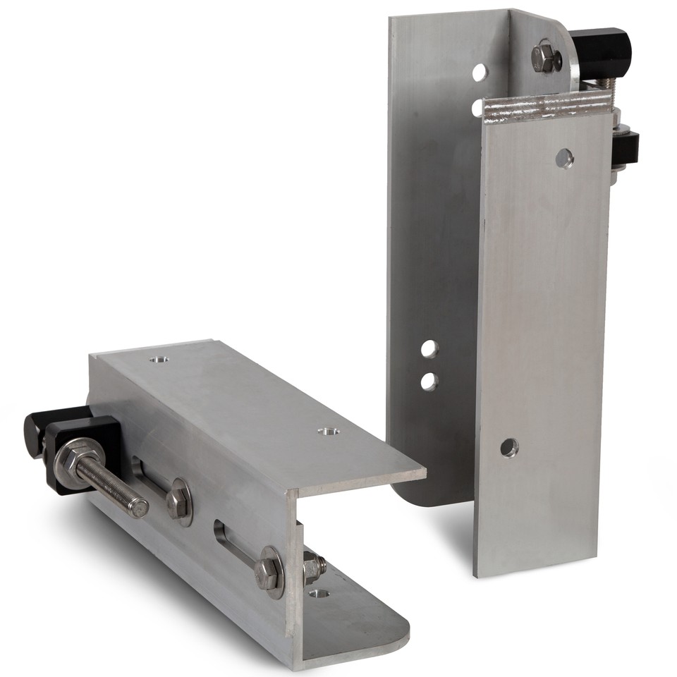 6" Set Back 4'' Adjustable Outboard Boat Motor Power Lift Jack Plate ...