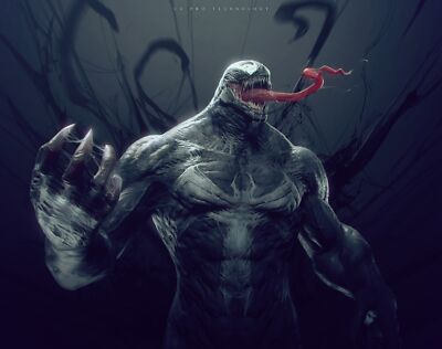 Marvel fantasy art venom spiderman playmat gaming mat | eBay
